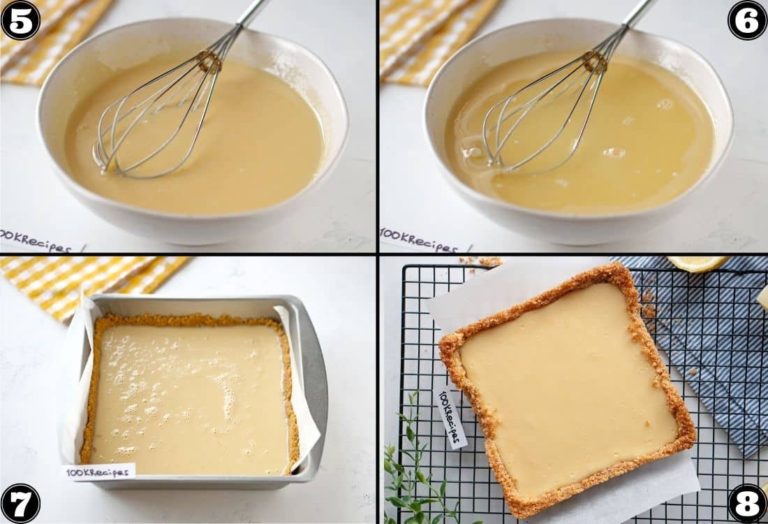 Creamy Lemon Squares Recipe | 100KRecipes