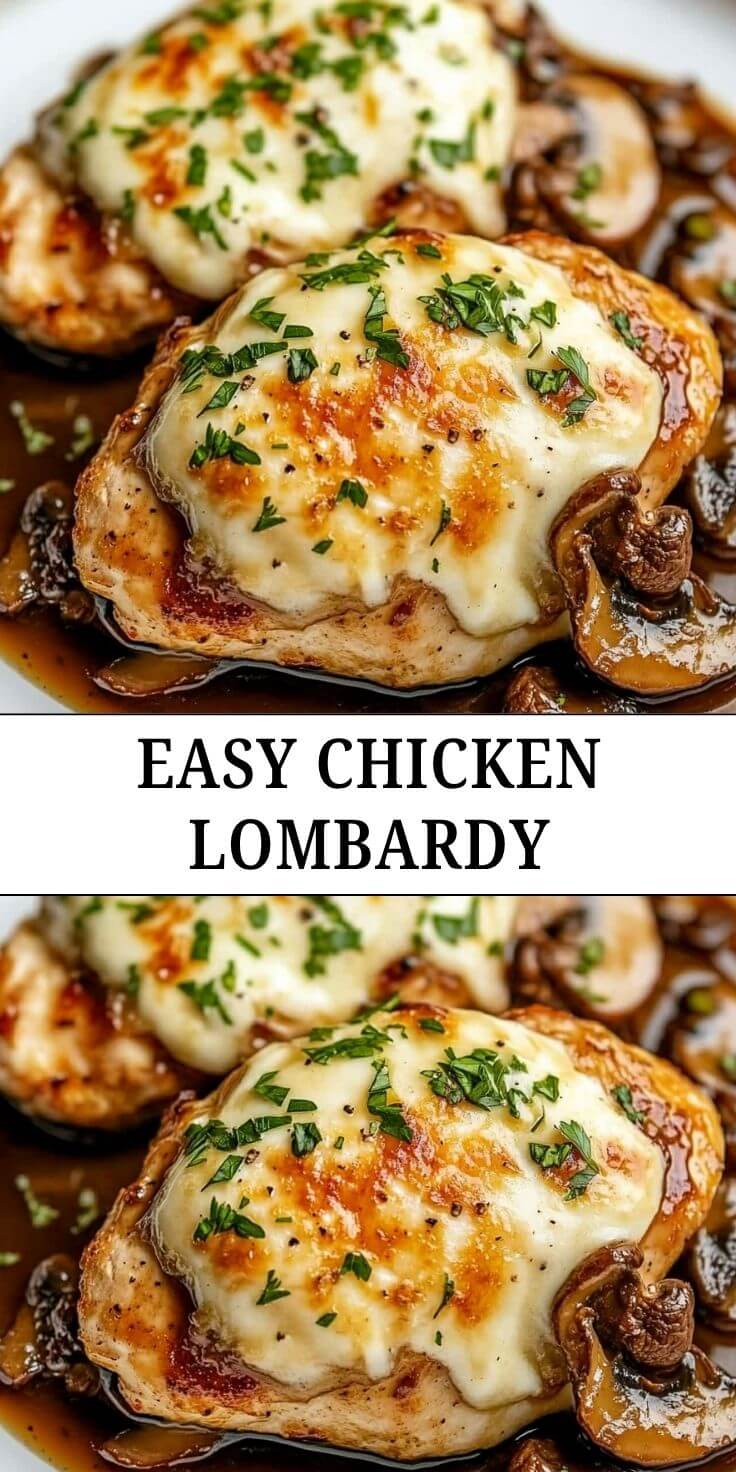 Easy Chicken Lombardy Recipe | 100K Recipes