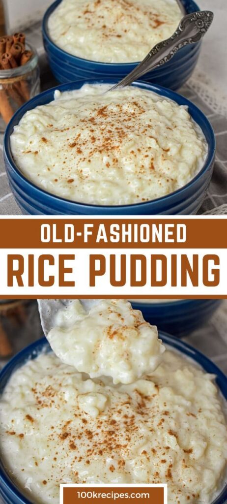 BEST Old-Fashioned Rice Pudding Recipe