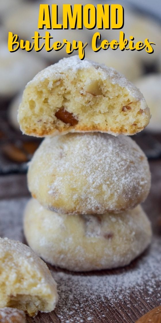 Easy Buttery Almond Cookies Recipe 100krecipes